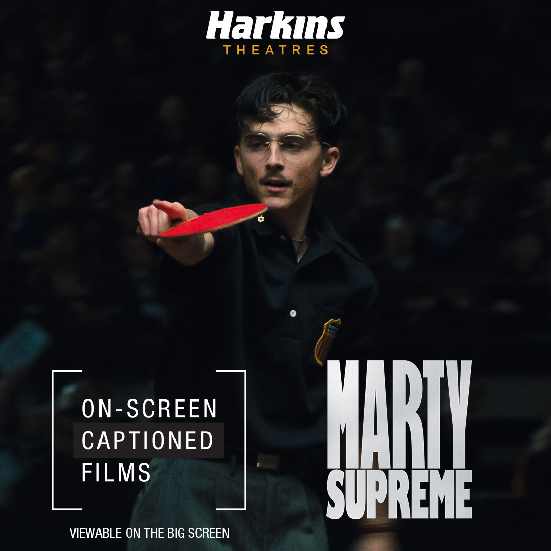 Harkins Theatres – Marty Supreme (on-screen captioned) – Yuma Palms ...